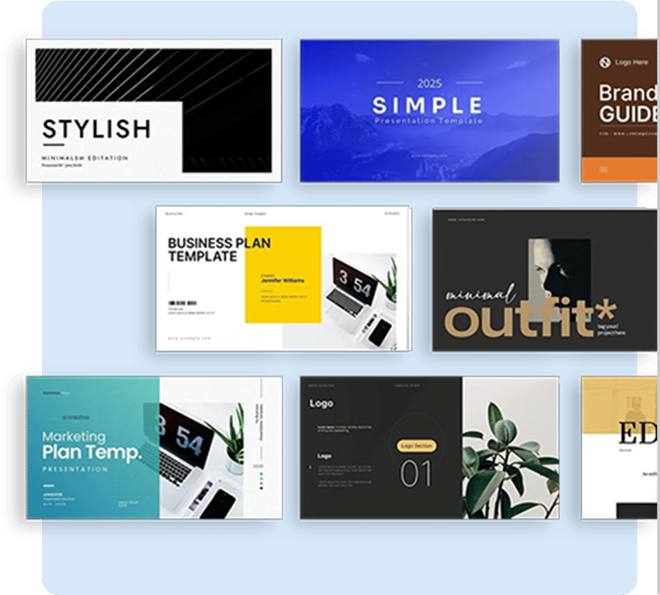 Dari ide ke presentasi dalam sekejap,