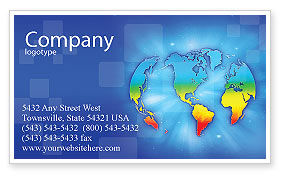 Continental Business Card Template, Layout. Download Continental ...