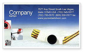 Hockey Business Card Template, Layout. Download Hockey Business Card ...