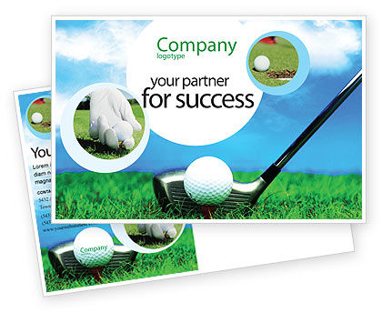 Golf Newsletter Template for Microsoft Word & Adobe InDesign, 01768 ...