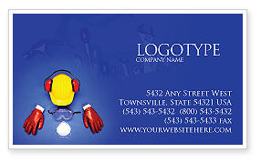 Professional Safety Business Card Template, Layout. Download ...