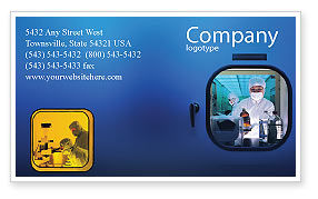 Laboratory Research Business Card Template, Layout. Download Laboratory ...