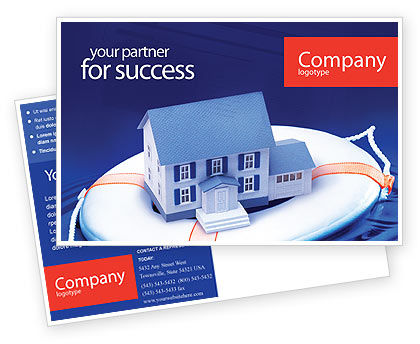 Insurance Business Postcard Templates in Microsoft Word, Adobe ...
