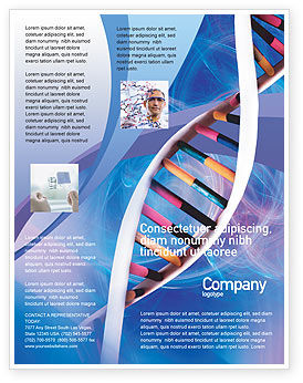 Genetics Flyer Templates Design - Flyer Templates for Microsoft Word ...
