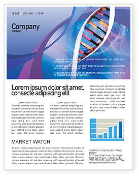 Double Spiral Newsletter Template for Microsoft Word & Adobe InDesign ...