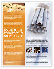 Templat PowerPoint Rokok, Gambar Latar | 01977 | PoweredTemplate.com