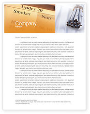 Templat PowerPoint Rokok, Gambar Latar | 01977 | PoweredTemplate.com