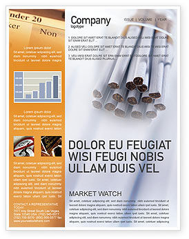 Templat Buletin Rokok untuk Microsoft Word & Adobe InDesign, Download ...
