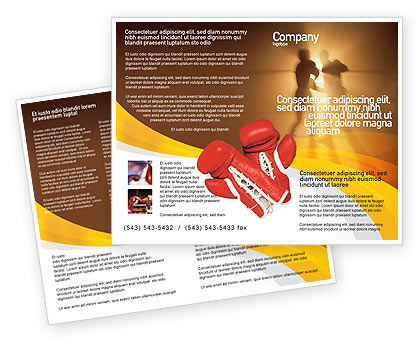 Boxing Ring Brochure Template Design and Layout, Download Now, 01981 ...