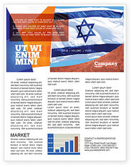 Flag of Israel - Free Presentation Template for Google Slides and ...