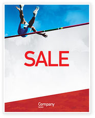 High Jump - Free Presentation Template for Google Slides and PowerPoint ...