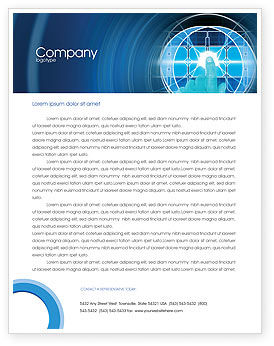 Cyber Letterhead Templates in Microsoft Word, Adobe Illustrator and ...