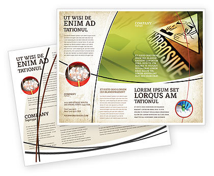 Chemical Hazard Brochure Template Design and Layout, Download Now ...