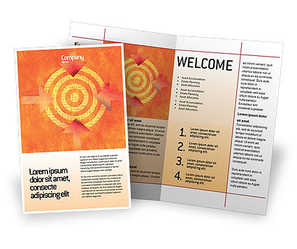 Target Brochure Template Design and Layout, Download Now, 02098 ...