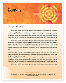 Target Letterhead Template, Layout for Microsoft Word, Adobe ...