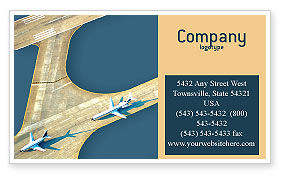 Aviation Business Card Templates in Microsoft Word & Publisher, Adobe ...