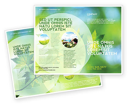 Nature & Environment Brochure Templates, Design and Layouts ...