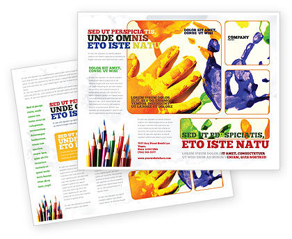 Paint Brochure Template Design and Layout, Download Now, 02218 ...