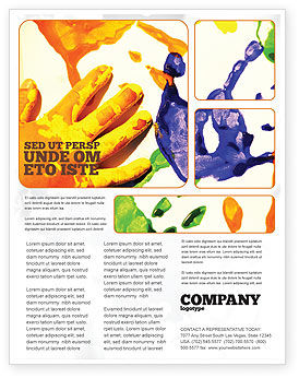 Blauwe Prints Flyer Templates Ontwerp - Flyer Templates voor Microsoft ...