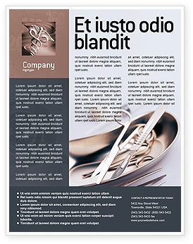 5 Free Surgical Equipment Flyers | PoweredTemplate.com