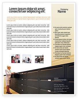 Cabinet Flyer Templates Design - Flyer Templates for Microsoft Word ...