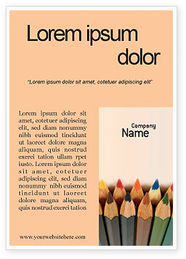 Color Pencil Newsletter Template for Microsoft Word & Adobe InDesign ...