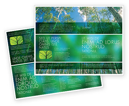 Forest Brochure Template Design and Layout, Download Now, 02415 ...