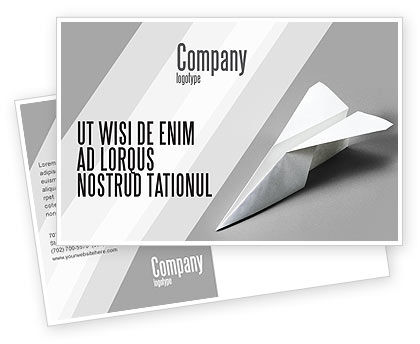 1 Plantillas de postal origami Gratis | PoweredTemplate.com