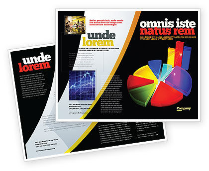 9 Free Bar Chart Brochures | PoweredTemplate.com