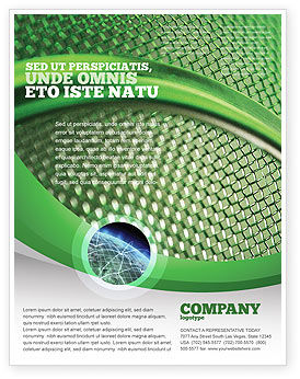 Wire Mesh Flyer Template, Background in Microsoft Word, Publisher and ...