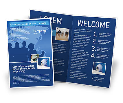 Globalization Brochure Template Design and Layout, Download Now, 02495 ...