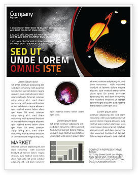 Outer Space Newsletter Templates in Microsoft Word, Adobe Illustrator ...