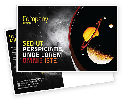 Open Space Postcard Template in Microsoft Word, Adobe InDesign, 02517 ...