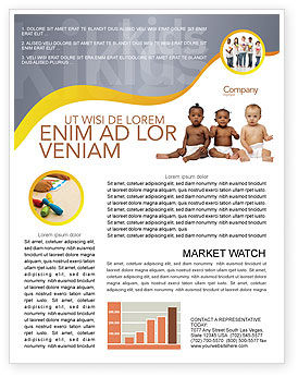 Nursery Newsletter Template for Microsoft Word & Adobe InDesign, 02518 ...