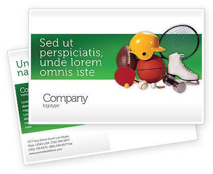 Sports Inventory Postcard Template in Microsoft Word, Adobe InDesign ...