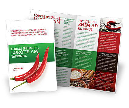 9 Free Healthy Cooking Brochures | PoweredTemplate.com