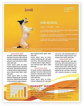 Pet Newsletter Template for Microsoft Word & Adobe InDesign, 02559 ...