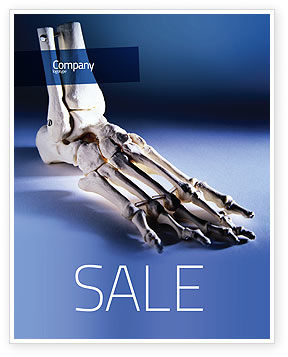 Skeletal Foot Sale Poster Template in Microsoft Word, Publisher and ...