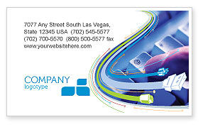 Email Hosting Business Card Template, Layout. Download Email Hosting ...