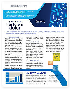 Virtual Newsletter Templates in Microsoft Word, Adobe Illustrator and ...