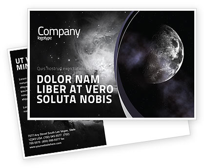 Planets Postcard Templates in Microsoft Word, Adobe Illustrator and ...
