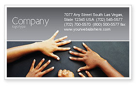 Diversity Business Card Template, Layout. Download Diversity Business ...