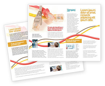 Ethernet Patch Cord Brochure Template Design and Layout, Download Now ...