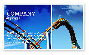 Roller Coaster Flyer Template, Background in Microsoft Word, Publisher ...