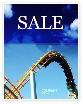 Roller Coaster Brochure Template Design and Layout, Download Now, 02740 ...