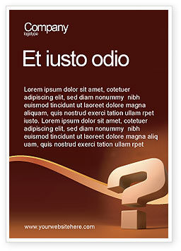 Question Answer Advertising Templates in Microsoft Word, Adobe ...