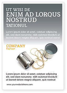 On The Phone Advertising Templates in Microsoft Word, Adobe Illustrator ...