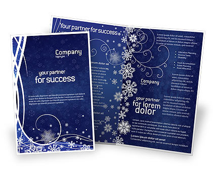 Weather Brochure Templates, Design and Layouts | PoweredTemplate.com