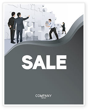 Brainstorm Sale Poster Template in Microsoft Word, Publisher and Adobe ...