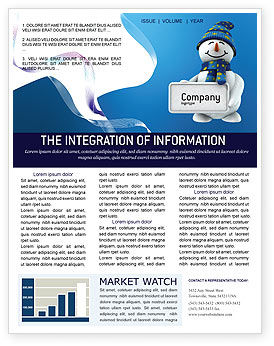 Cute Newsletter Templates in Microsoft Word, Adobe Illustrator and ...